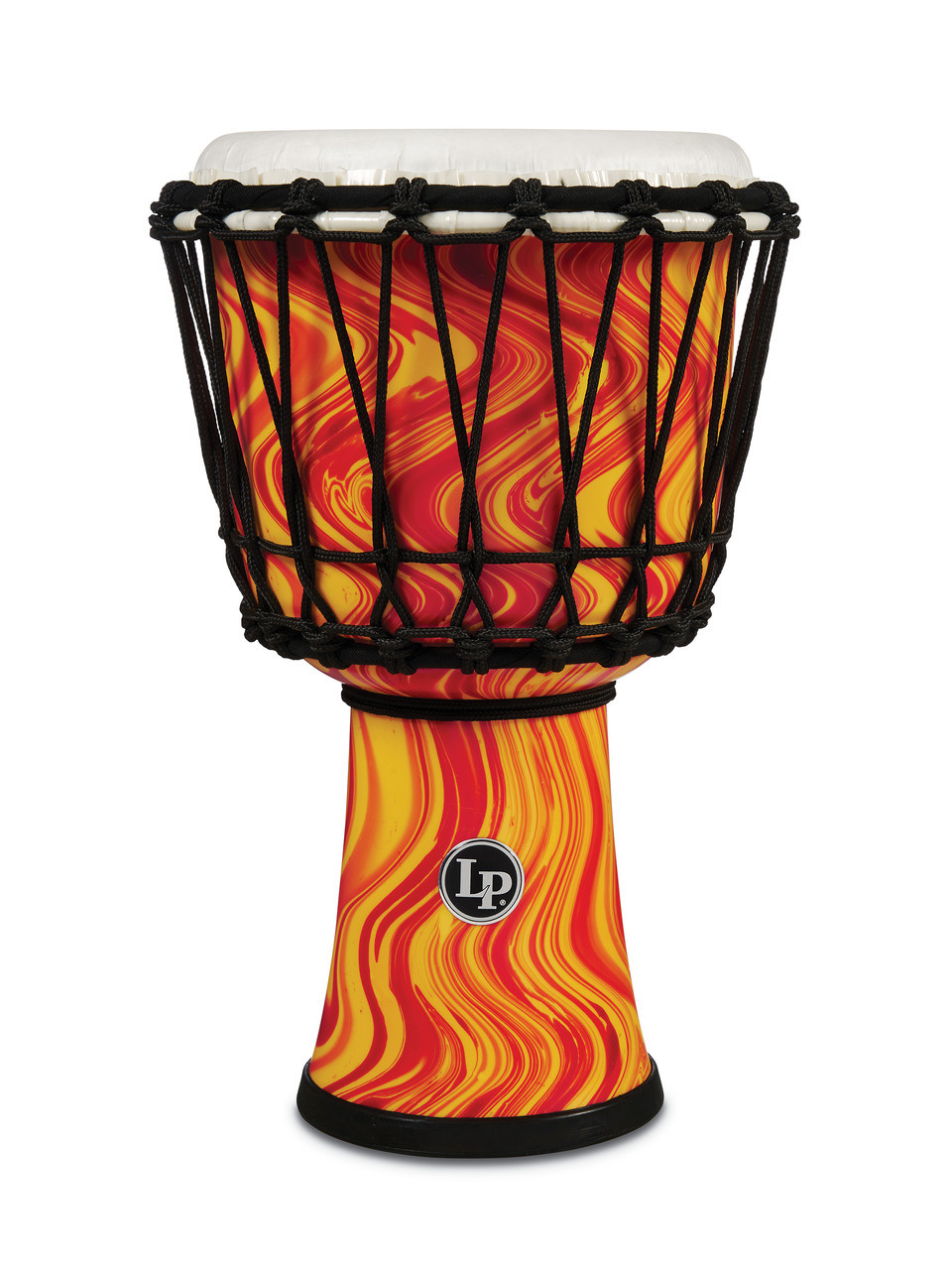 LP 7-inch Rope Tuned Circle Djembe with Perfect-Pitch Head - X8 Drums