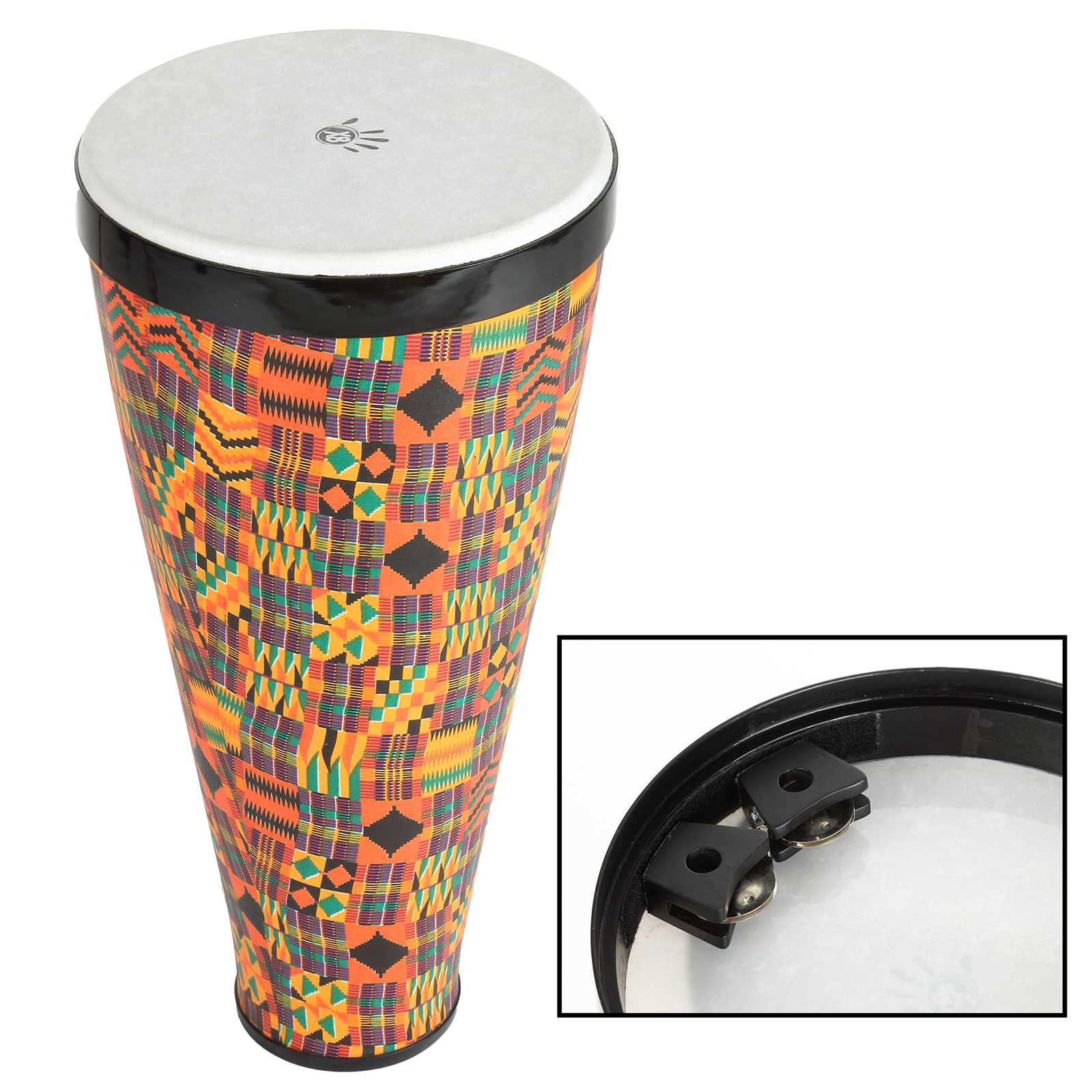 X8 Drums Stacking Hand Drum with Jingle (X8-HD-L-JGL) - X8 Drums