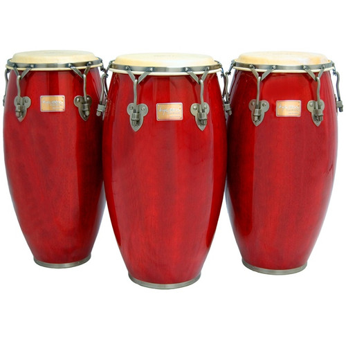 Tycoon Percussion Signature Classic Series Conga with Stand, Red - X8 Drums