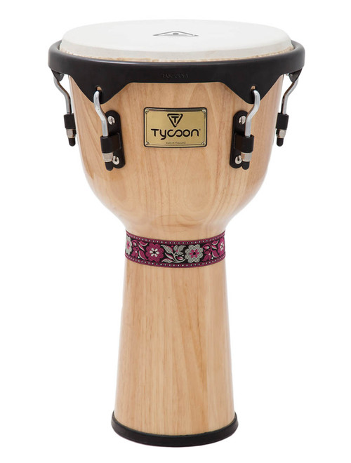 Tycoon Percussion TJ-72BN Artist Series Natural Finish Djembe 12" - X8 ...