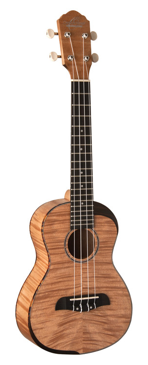 Oscar Schmidt OU800T-A Tenor Ukulele. Comfort Arm Rest Flame Maple - X8 ...