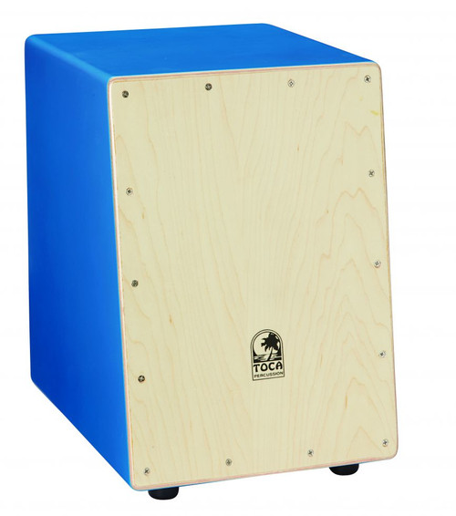 Toca (TSFSC-BL) Jr. Cajon, Blue - X8 Drums