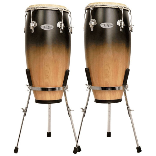 Toca 2350-CF Synergy Deluxe Congas - Coffee Fade - X8 Drums
