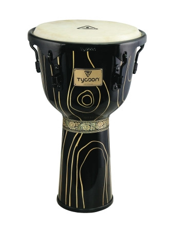 Tycoon Percussion Supremo Select Cyclone Series Djembe 12" (TJSS-72 BS ...