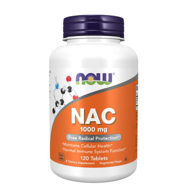 NOW Foods NAC 1000 mg Tablets