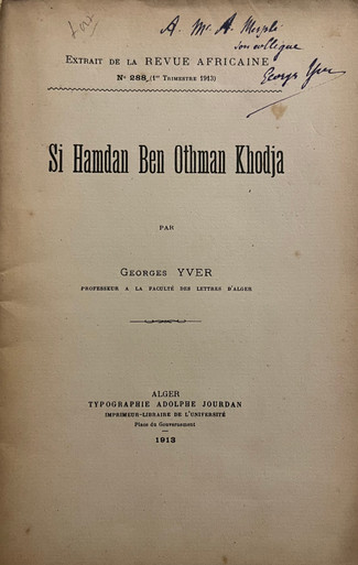 Si Hamdan Ben Othman Khodja