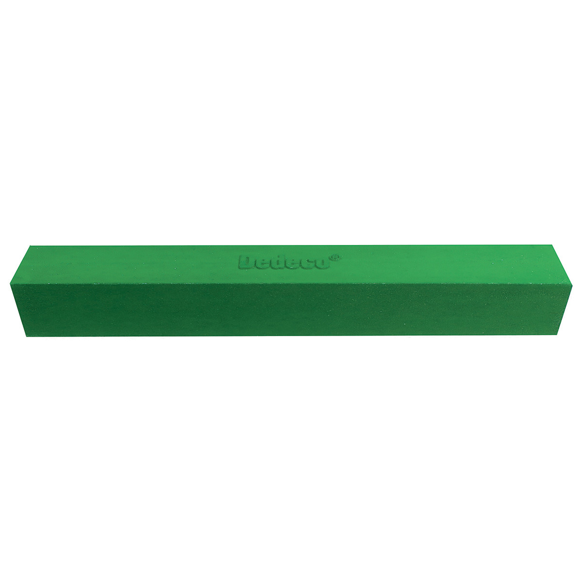 Rubberized Abrasive Block/Stick - 6" x 3/4" x 3/4" - Green Medium ...