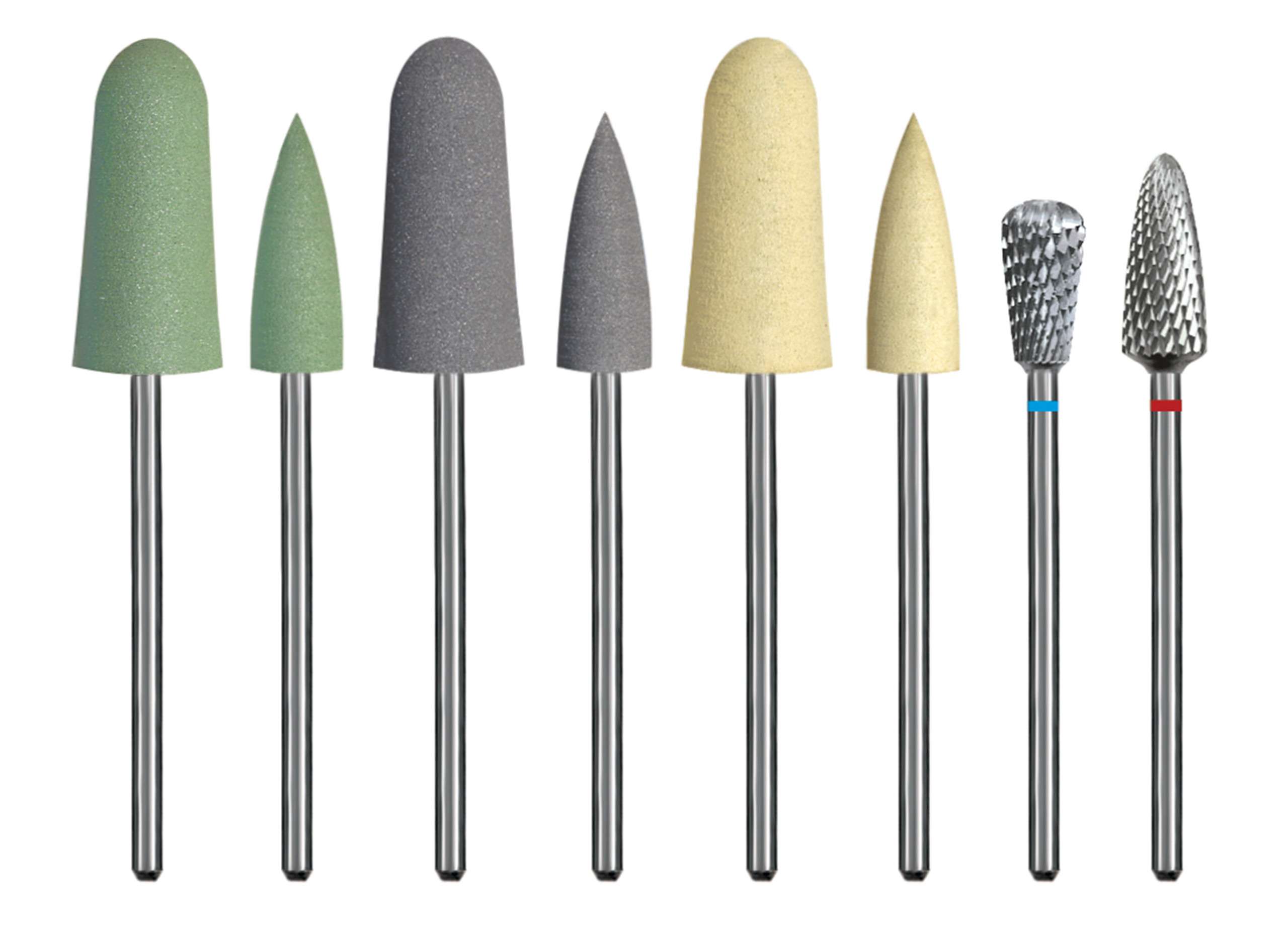 Acrylic Adjustment & Polishing Set 8/Kit - Dedeco