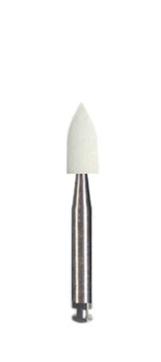 Classic White Polishing Points - Shape Mini RA Shanks 12/Bx - Dedeco