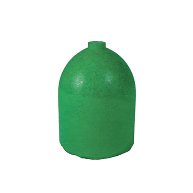 Rubberized Abrasive Cone - Bullet 1" x 3/4" - Green Medium (Silicon ...
