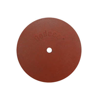 Rubberized Abrasive Wheel - 3” X 1/8” X 1/4” - Red Fine (Silicon ...