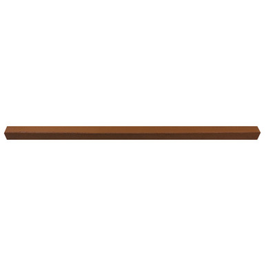 Rubberized Abrasive Block/Stick - 6" x 1/4" x 1/4" - Brown Extra-Coarse ...