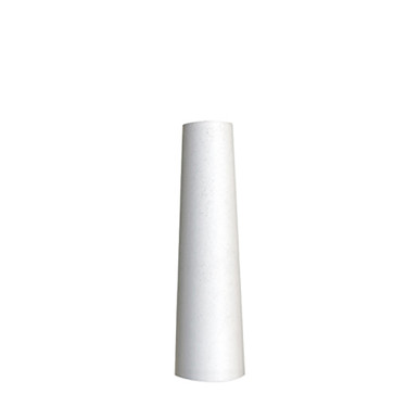 Ring Buff - Silicone - White (Coarse) 3" (5/8" - 3/4") 1/Unit - Dedeco