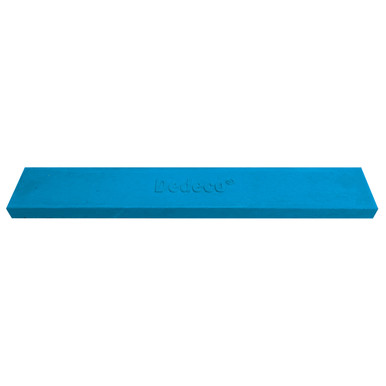 Rubberized Abrasive Block/Stick - 6" x 1" x 3/8" - Blue Extra-Fine ...