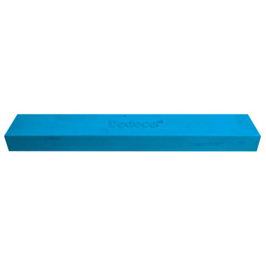 Rubberized Abrasive Block/Stick - 6" x 1" x 1/2" - Blue Extra-Fine ...