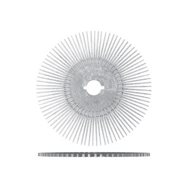 SUNBURST 3" TS Discs - White (Medium) 120 Grit (Aluminum Oxide) 12/Bx