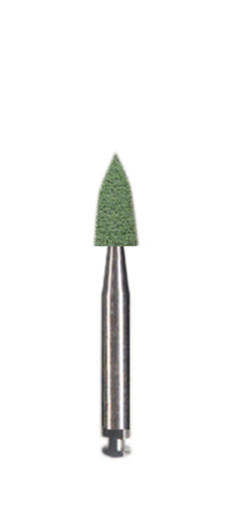 Diamond-filled Silicone Point - Mini - Green (Coarse) RA Shanks 3/Bx ...