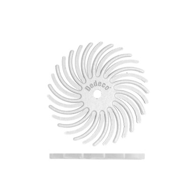 SUNBURST 7/8" TC Discs - White (Medium) 120 Grit (Aluminum Oxide) 12/Bx ...