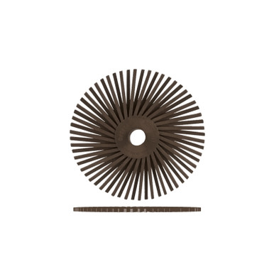 SUNBURST 3" TA Discs - Brown (Ultra-Coarse) 36 Grit (Aluminum Oxide) 10 ...