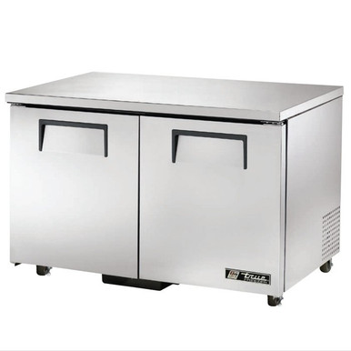 True TUC-48F-ADA-HC - ADA Compliant 48" 2 Door Undercounter Freezer ...