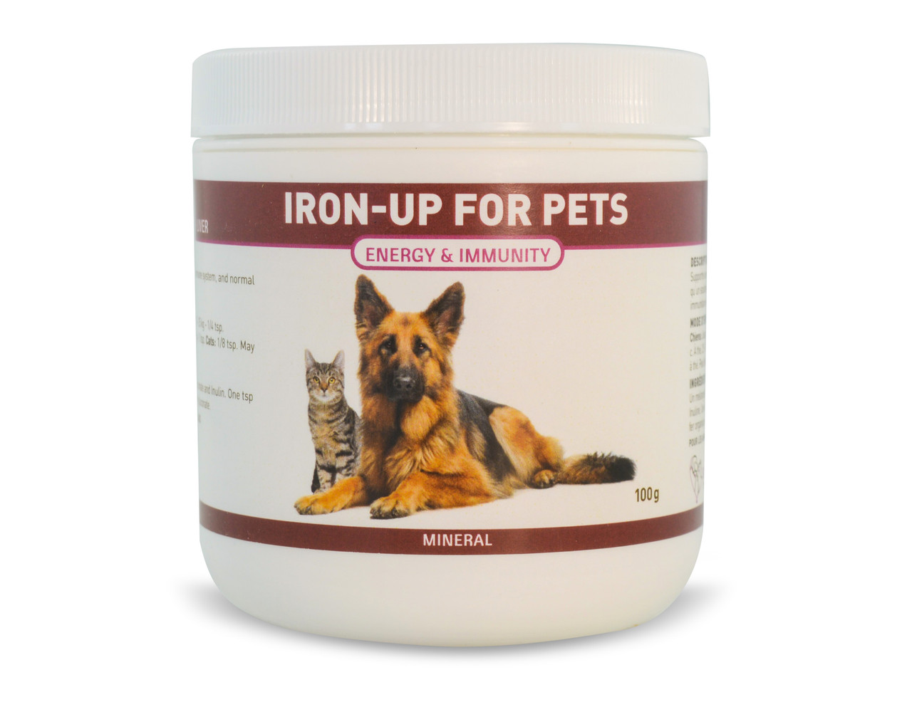 Iron Up For Pets - Riva's Remedies Natural Health Products