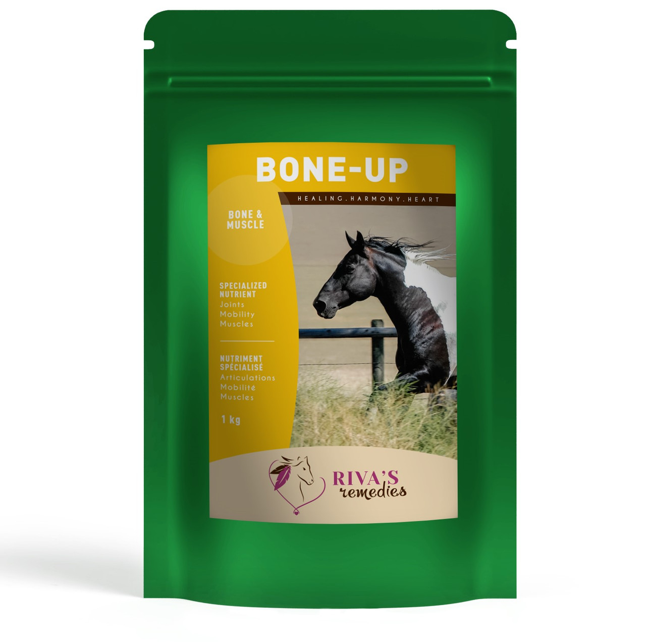 1kg Bone-Up Horse Supplement - Rivas Remedies