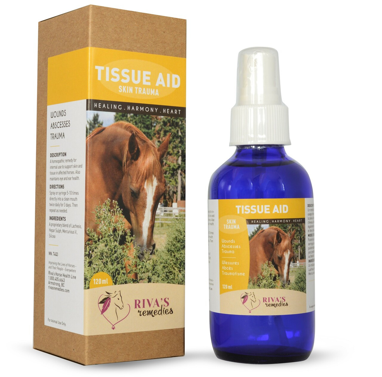 Tissue Aid 120 ml - Riva's Remedies