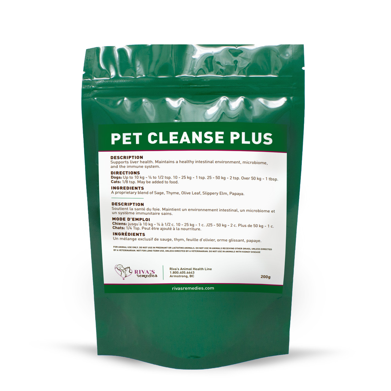 Pet Cleanse Plus - Rivas Remedies
