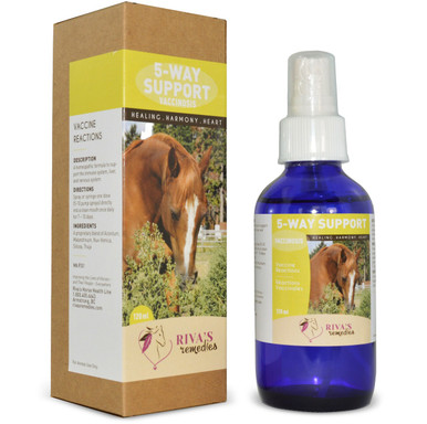 5-Way Support 120 ml for Horses | Riva's Remedies