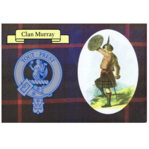 Murray Clan Crest Tartan History Murray Clan Badge Postcards Pack of 5 ...