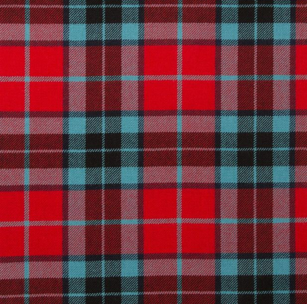 Thompson Red Modern Heavy Weight Strome 16oz Tartan Wool Fabric - For ...