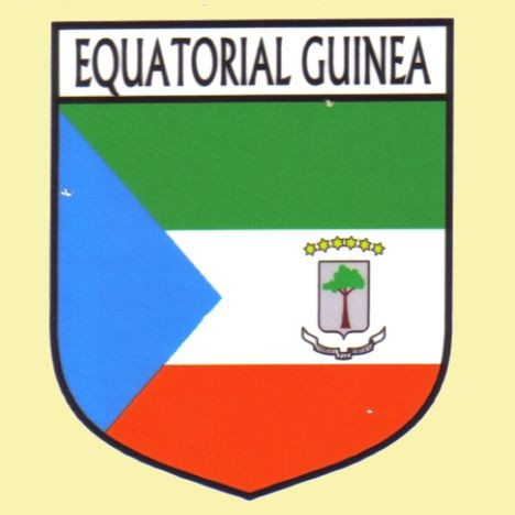 Equatorial Guinea Flag Country Flag Equatorial Guinea Decals Stickers ...