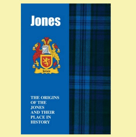 Jones Coat Of Arms History Scottish Family Name Origins Mini Book - For ...