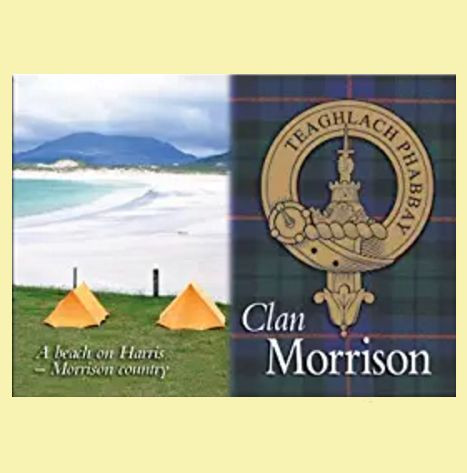 Morrison Clan Badge Scottish Family Name Fridge Magnets Set of 2 - For ...