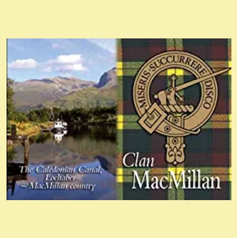 MacMillan Clan Badge Scottish Family Name Fridge Magnets Set of 2 - For ...