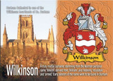 Wilkinson Coat of Arms English Family Name Fridge Magnets Set of 2 ...