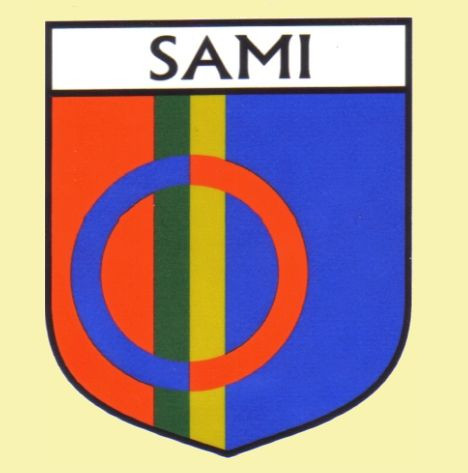 Sami Flag Country Flag Sami Decals Stickers Set of 3 - For Everything ...