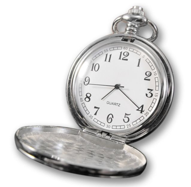 Davidson Clan Crest Round Shaped Chrome Plated Pocket Watch - For ...