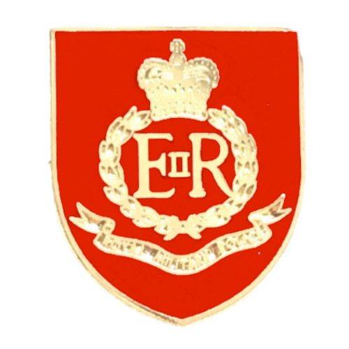 Royal Military Police British Military Shield Enamel Badge Lapel Pin ...