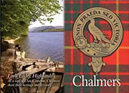 Chalmers Clan Badge Scottish Family Name Fridge Magnets Set of 2 - For ...