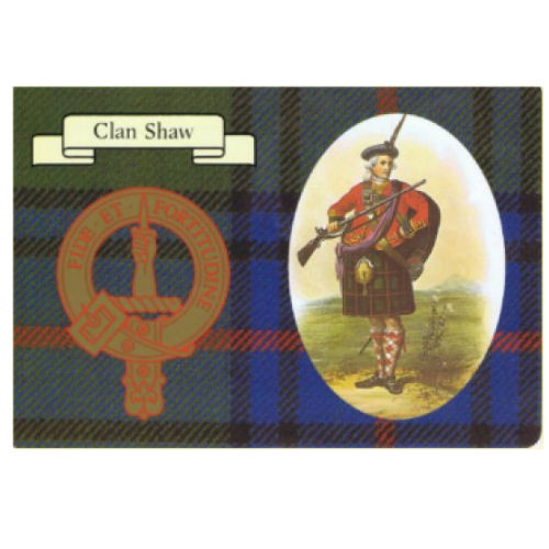 Shaw Clan Crest Tartan History Shaw Clan Badge Postcards Pack of 5 ...