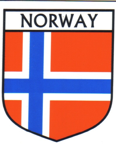 Norway Flag Country Flag Norway Decal Sticker - For Everything Genealogy
