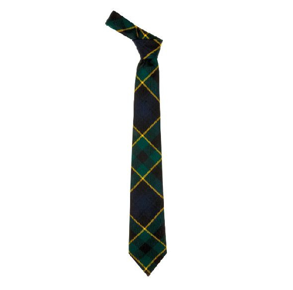 Mowat Modern Clan Tartan Lightweight Wool Straight Mens Neck Tie - For ...