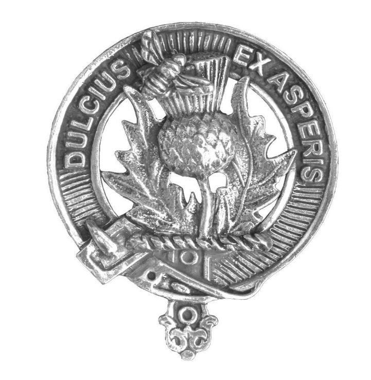 Ferguson Clan Cap Crest Sterling Silver Clan Ferguson Badge - For ...