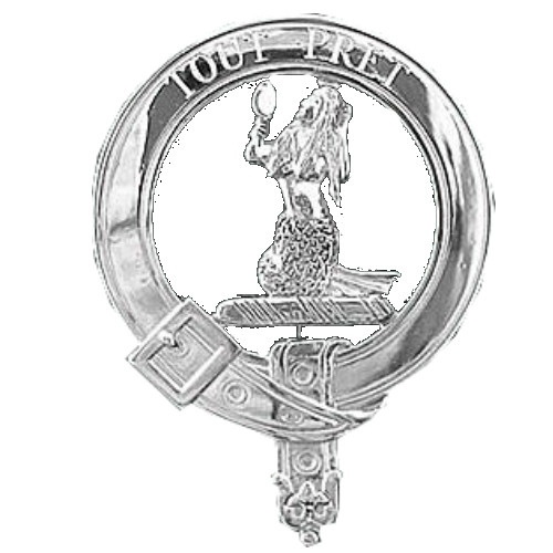 Murray Clan Badge Polished Sterling Silver Murray Clan Crest - For ...
