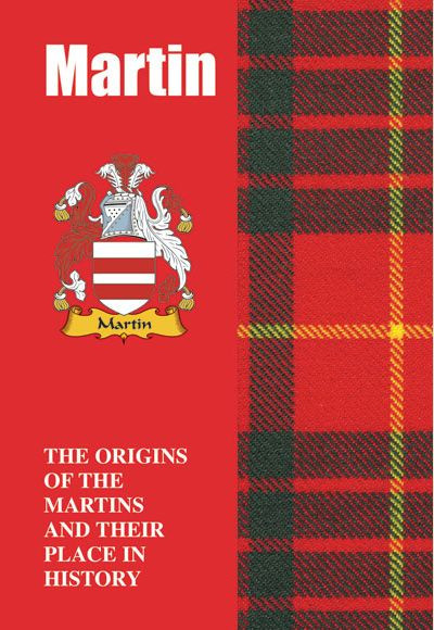 Martin Coat Of Arms History Scottish Family Name Origins Mini Book ...