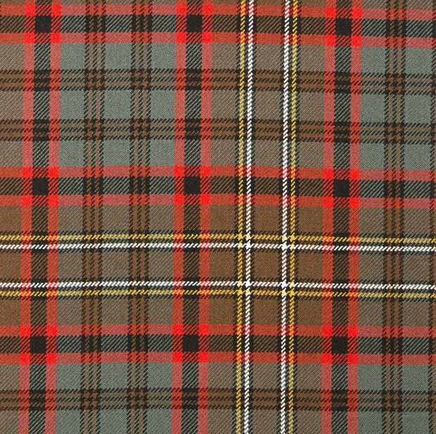 Cunningham Hunting Weathered Tartan 16oz Strome Wool Heavyweight Formal ...