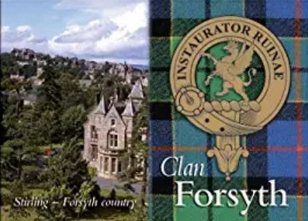 Forsyth Clan Badge Scottish Family Name Fridge Magnets Set of 2 - For ...