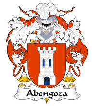 Abengoza Spanish Coat of Arms Print Abengoza Spanish Family Crest Print ...