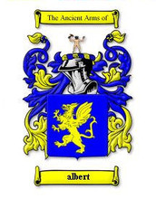 Albert Coat of Arms Surname Large Print Albert Family Crest - For ...